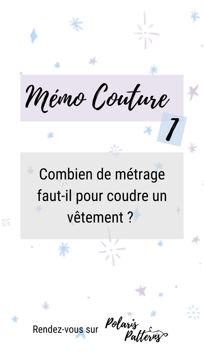 Les Mémos couture - Polaris Patterns