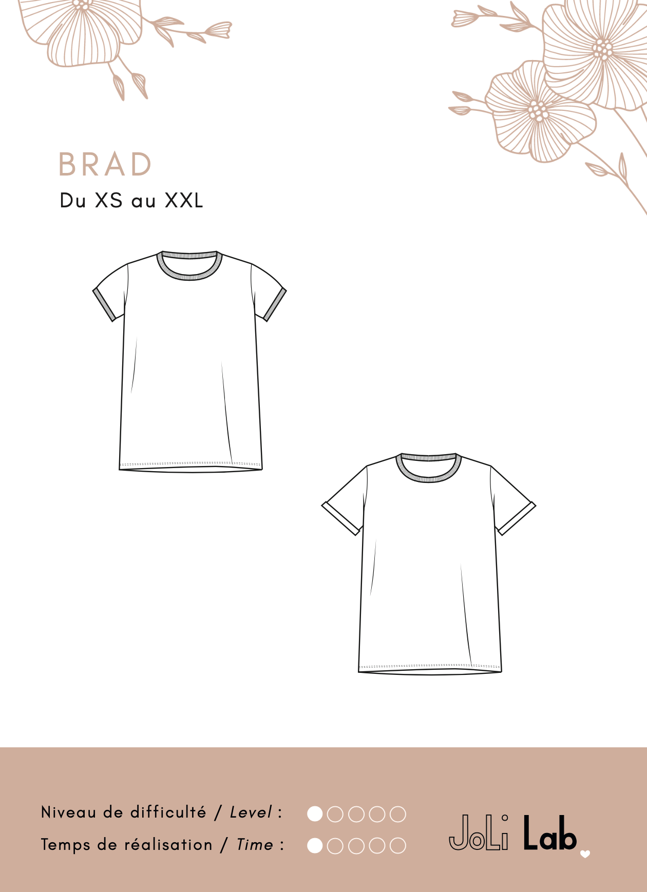 TEE SHIRT BRAD - Polaris Patterns