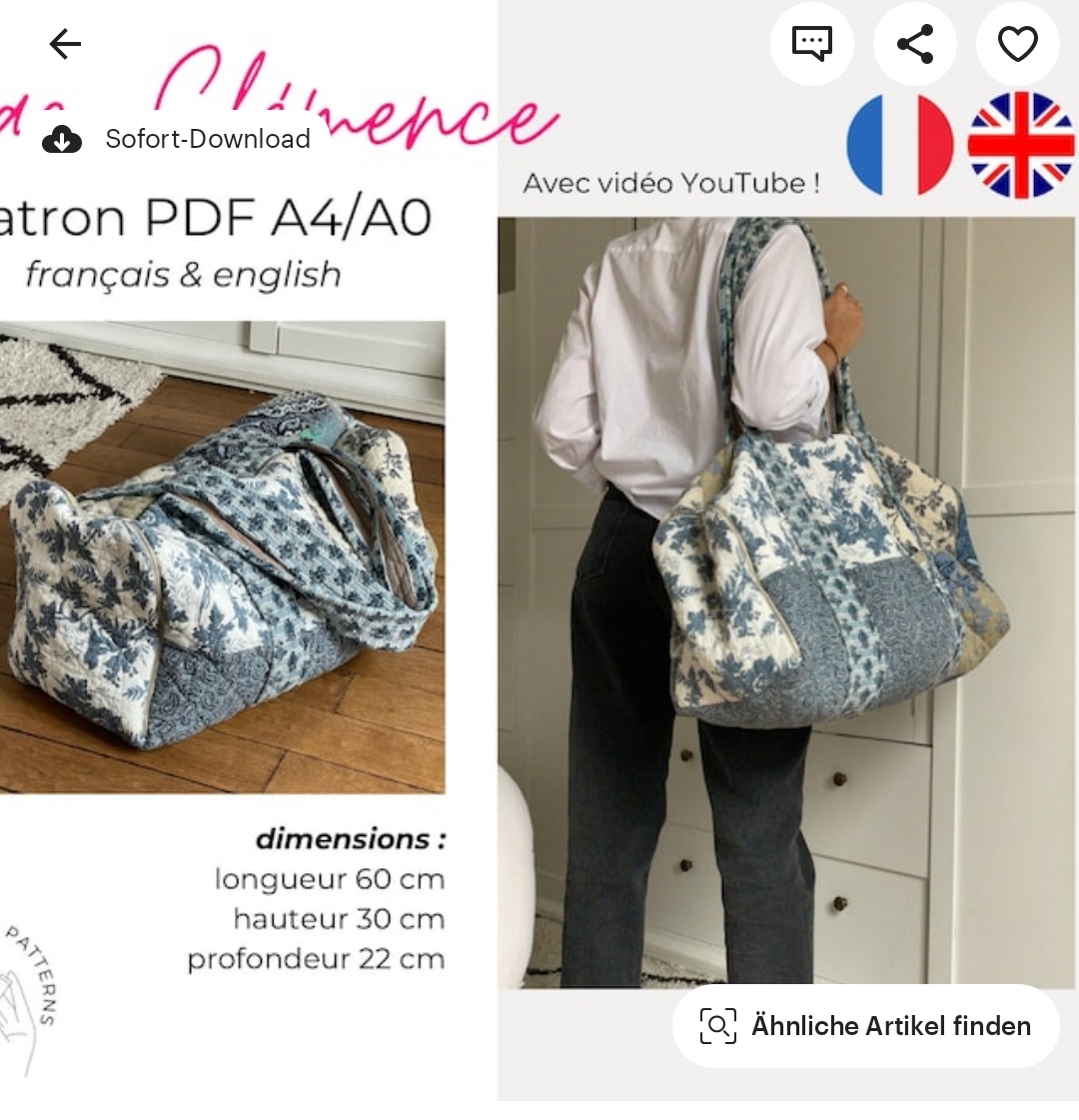 Sac Clémence - Polaris Patterns
